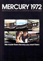 1972 Mercury Brochure